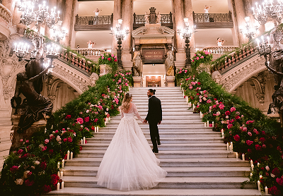 An Over-The-Top Wedding At Opéra Garnier!